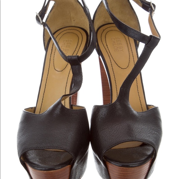 See By Chloe | Shoes | See By Chlo Peeptoe Pumps | Poshmark